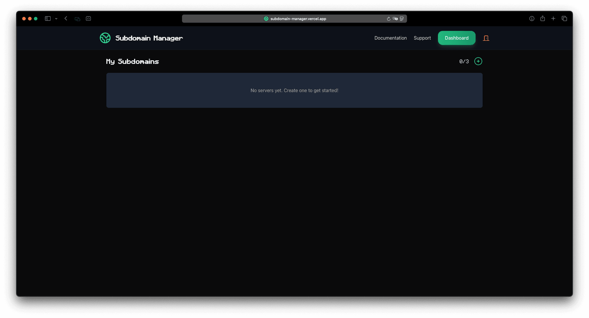 Minecraft Subdomain Manager | Free Custom Subdomains