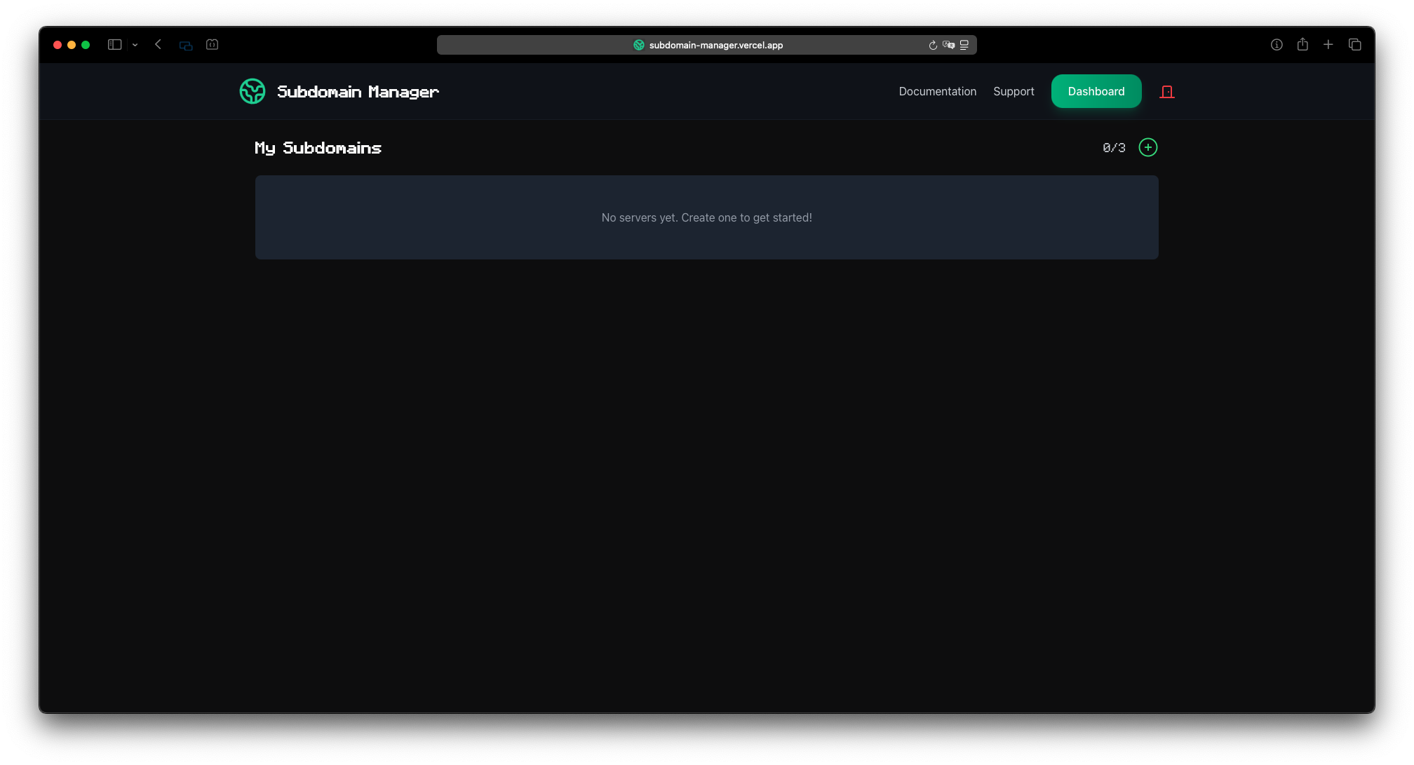Minecraft Subdomain Manager | Free Custom Subdomains